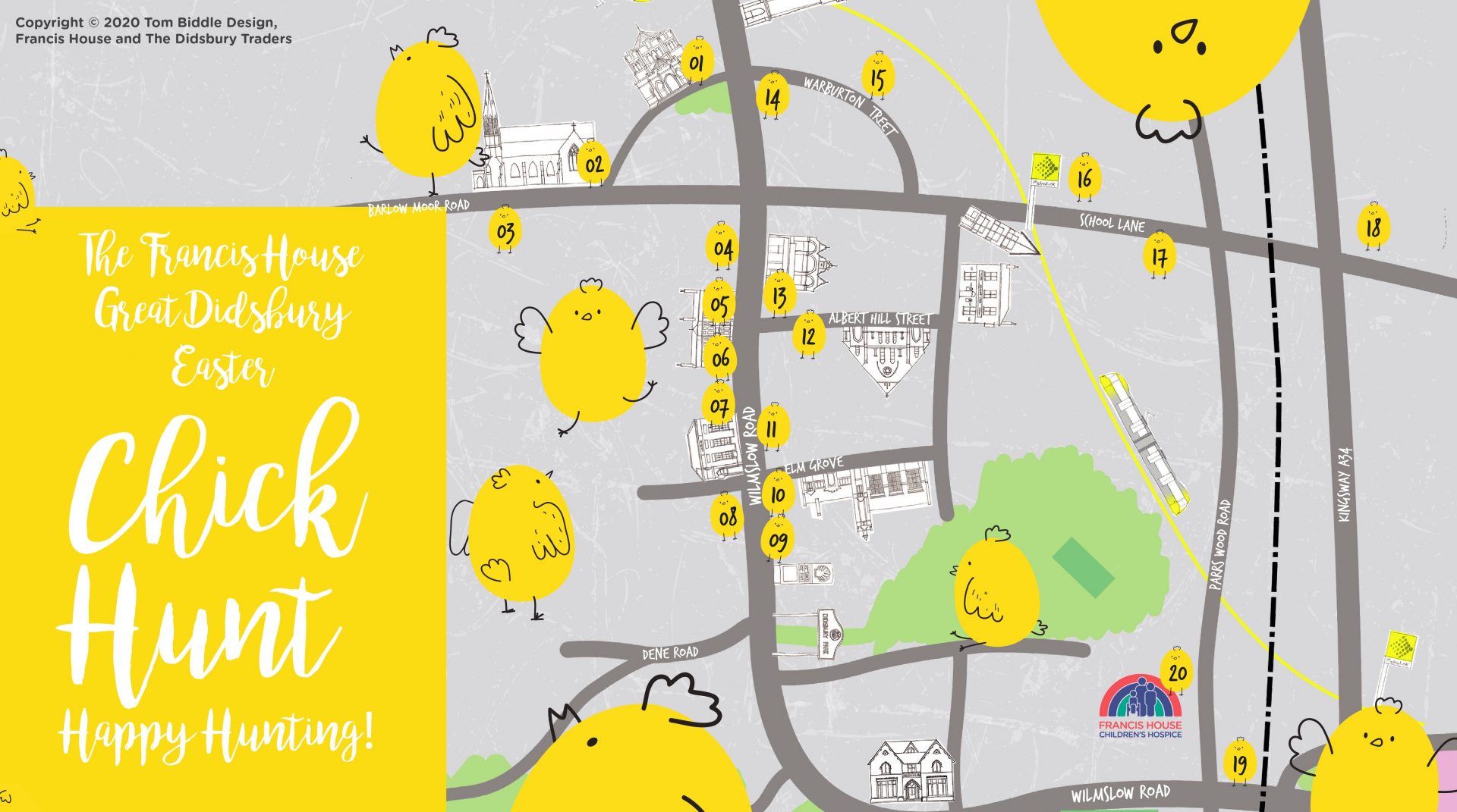 Launch of the Virtual Easter Chick Hunt - Francis House Children's Hospice